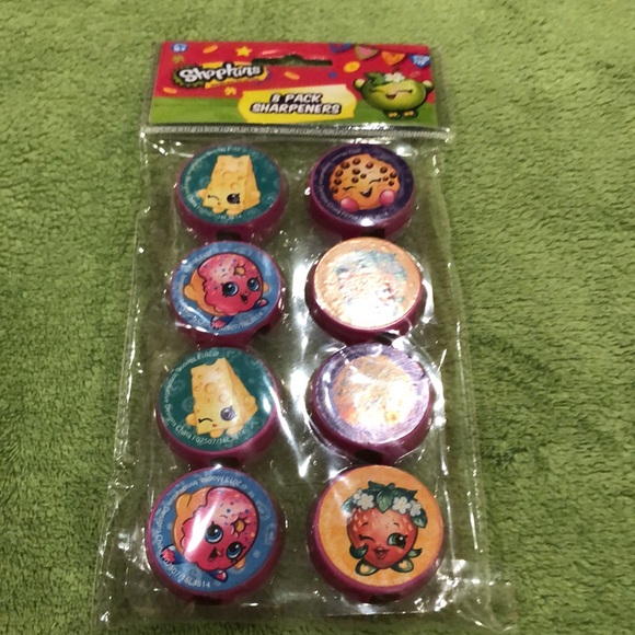 Shopkins | Office | Shopkins Spiral Notebook Pencils Sharpener School ...